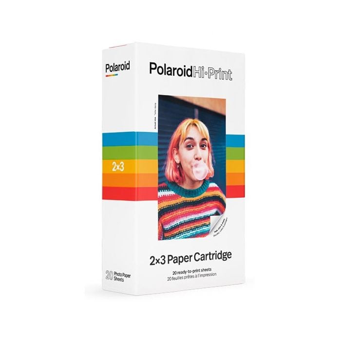 5 x Polaroid Hi Print 2x3 Paper Cartridge 100 Sheets in Total